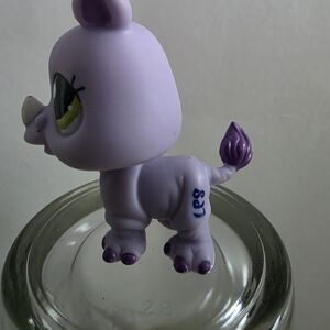 Hasbro | Toys | Littlest Pet Shop Lps 2282 Purple Rhino Rhinoceros ...
